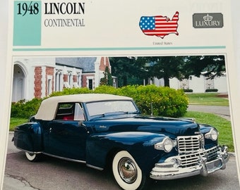 CLASSIC CAR PRINT Vintage 6X6 Ephemera Transportation - Etsy