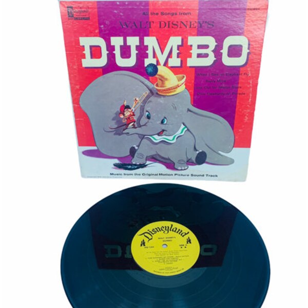Dumbo Vinyl Record - Etsy