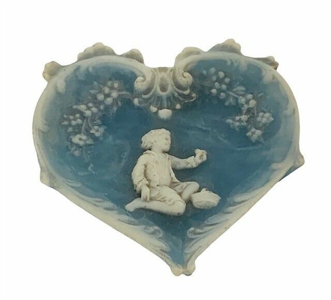 Incolay Wall Hanging Plaque Sign Stone Figurine Heart Shape Gift Decor ...