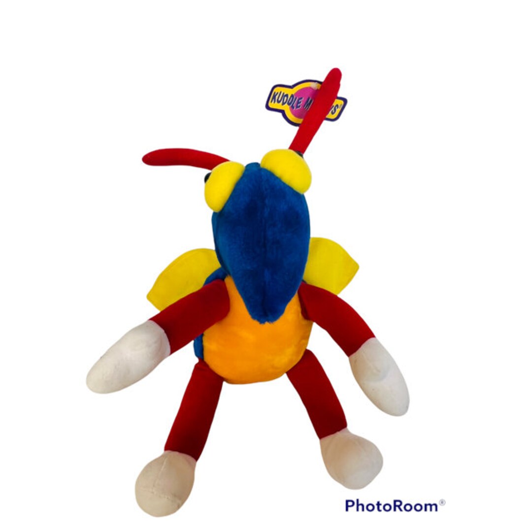 Bug Insect Stuffed Animal Plush Kuddle Me Toys Cuddle Beetle Tag Vtg 15 ...