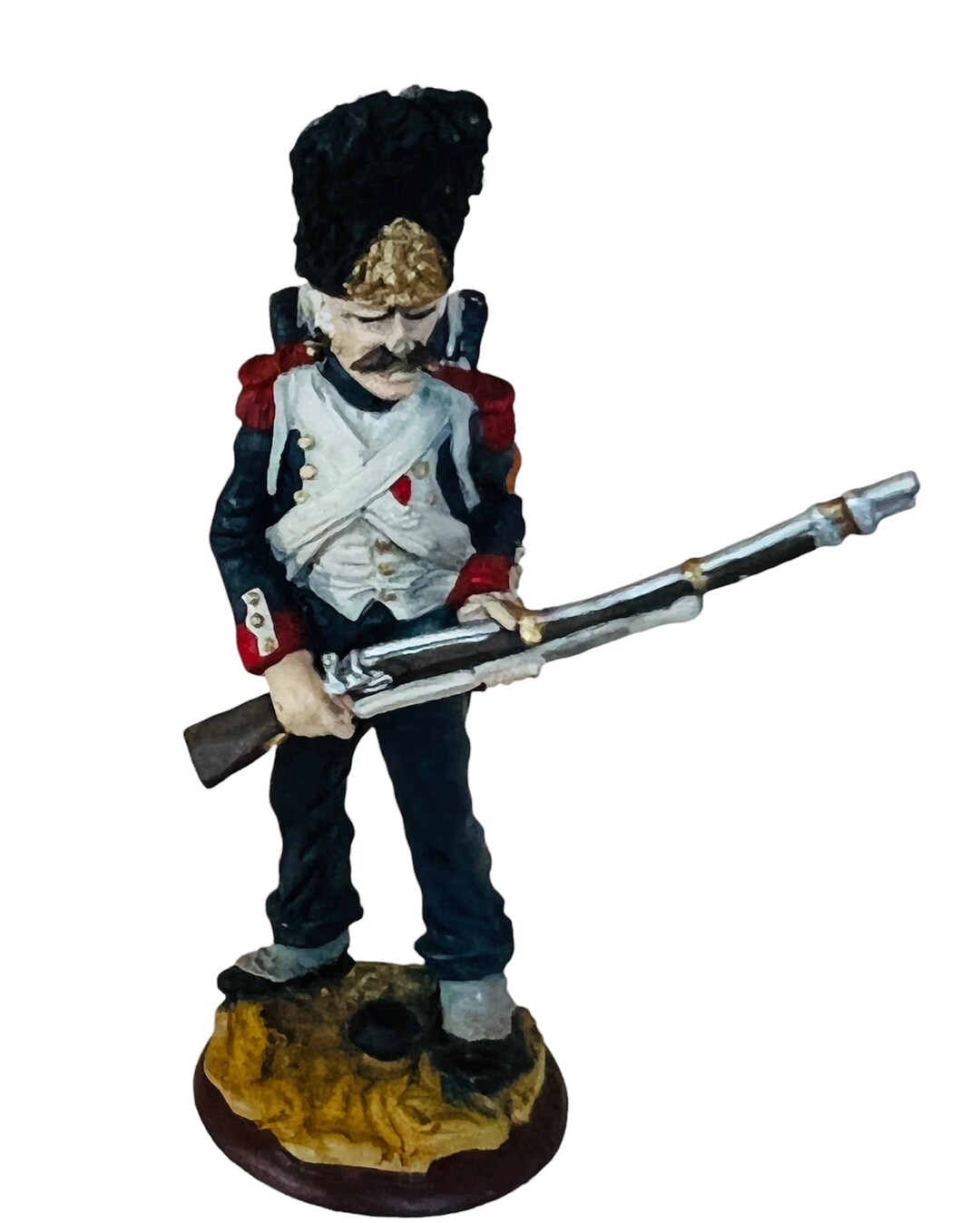 Franklin Mint Waterloo Regiment Vtg Toy Soldier 1979 Grenadier Imperial ...