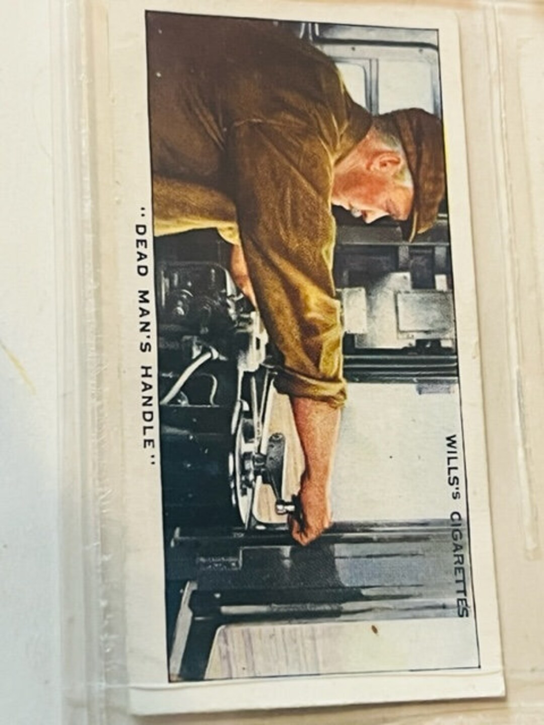 Railroad Card Train Railway Equipment 1938 HO WD Wills Imperial Dead ...