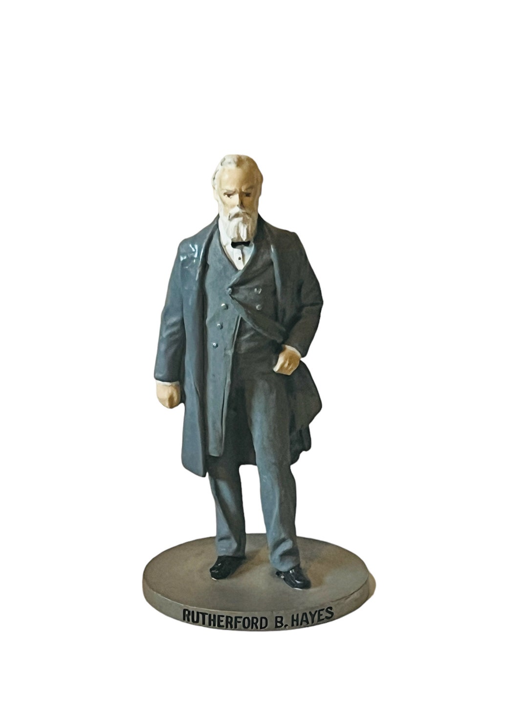 Danbury Mint US President Figurine Pewter Soldier Larocca Rutherford B ...