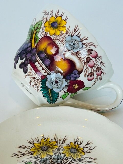 Spode Tea Cup and Saucer Reynolds Copeland Set Teacup 2188 - Etsy