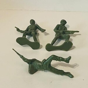 Toy Soldier Vtg Military Figure Army Men Mpc Mee Marx Plastic LOT Flame ...