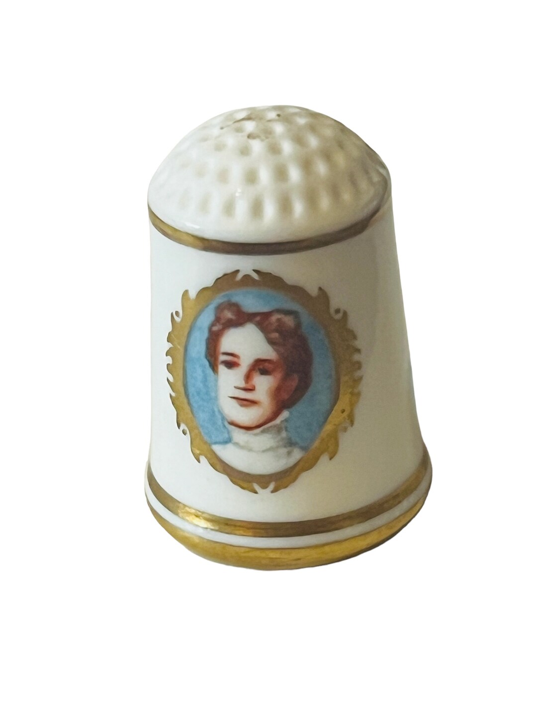 Franklin Mint Thimble First Ladies Lady President William Mckinley Ida ...