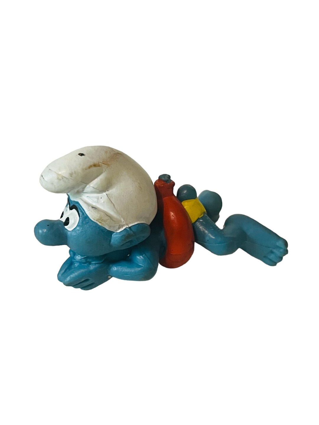 Smurfs Vtg Toy Figure Peyo Schleich Bully Germany 1978 Swimmer 20025 ...