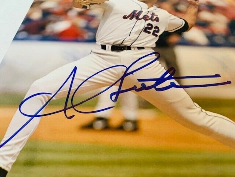 Autograph Baseball Photo 10X8 Auto Signature COA Signed Mets - Etsy