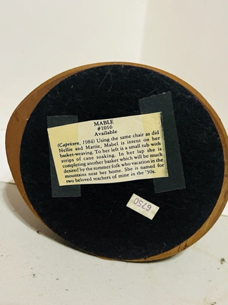 Tom Clark Figurine Gnome Elf SIGNED Sculpture Cairn Vtg Mabel - Etsy