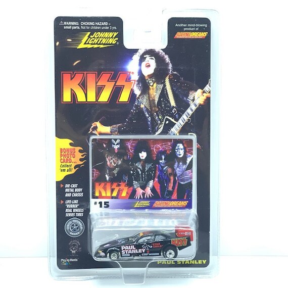JOHNNY LIGHTNING KISS Vintage Diecast Stock Car Moc Bonus Photo Card 1997 Vtg Rock Roll Heavy Metal Memorabilia Mantis Paul Stanley 15 BM1 Etsy Canada