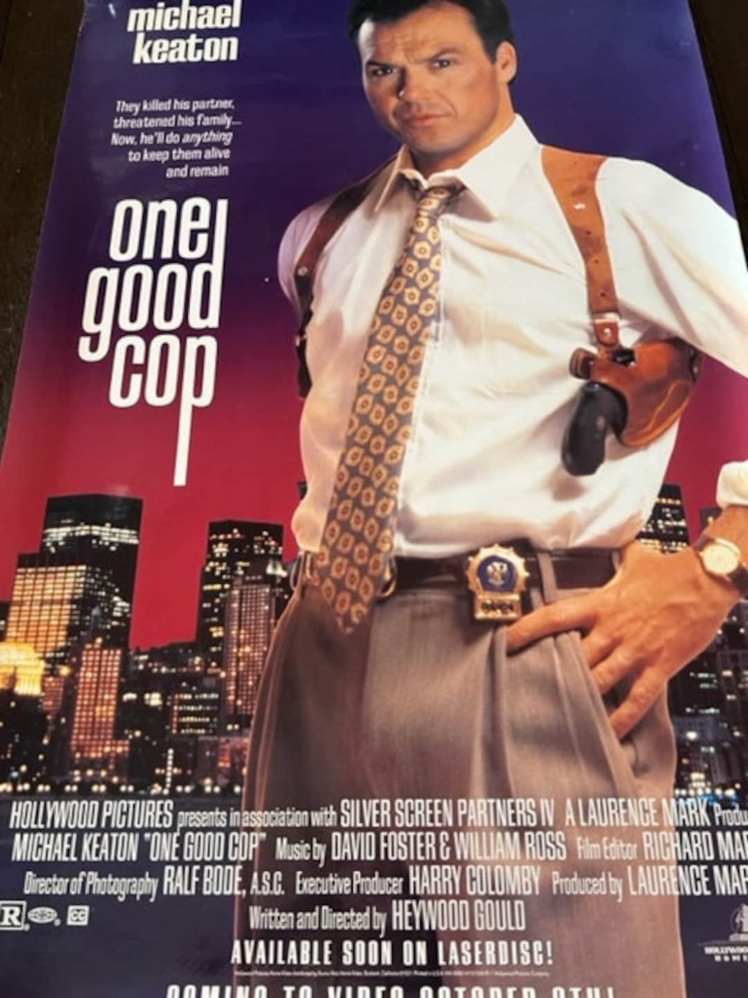 Movie Theater Cinema Poster Lobby Card 1991 One Good Cop Michael Keaton ...