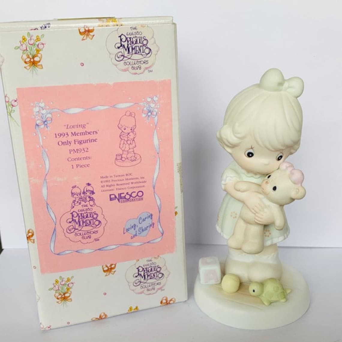 PRECIOUS MOMENTS FIGURINE Enesco Vintage Sculpture Decor Gift - Etsy