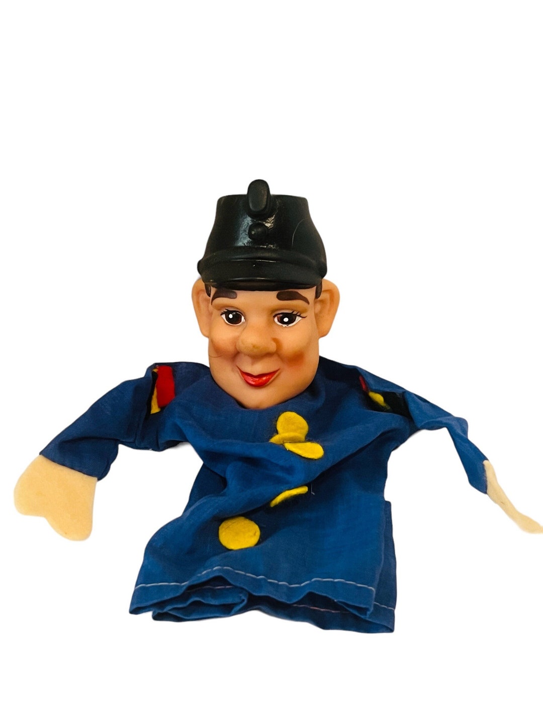 Hand Puppet Toy 1969 Muppets Mr Rogers Vtg Antique Jim Henson Police ...
