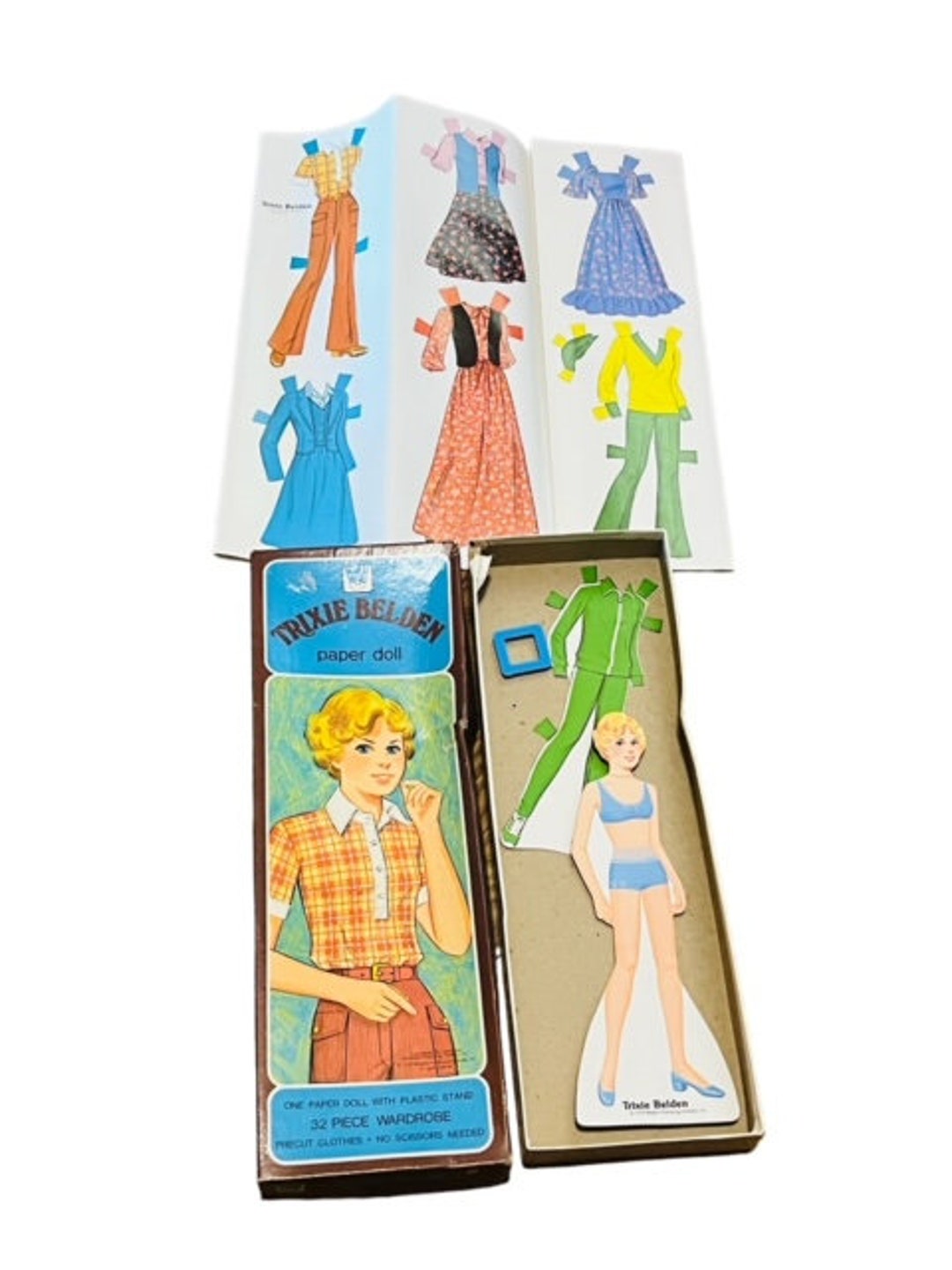 Trixie Belden Paper Doll 1979 Whitman Set Box Western Figure Toy Girls ...