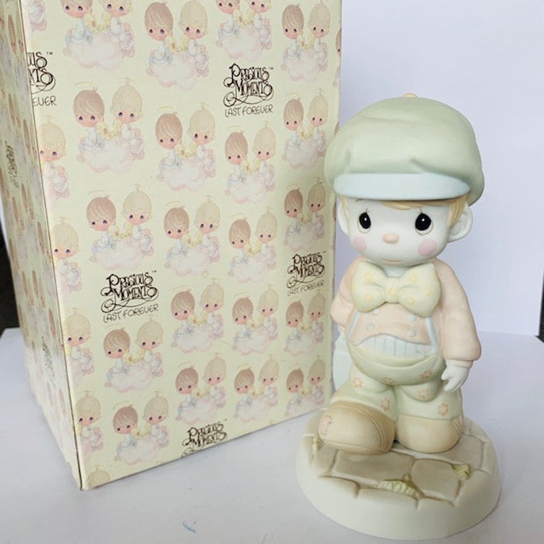 PRECIOUS MOMENTS FIGURINE Enesco Vintage Sculpture Decor Gift | Etsy
