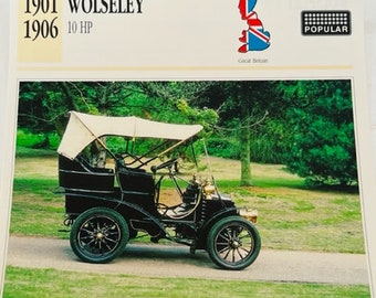 CLASSIC CAR PRINT Vintage 6X6 Ephemera Transportation - Etsy