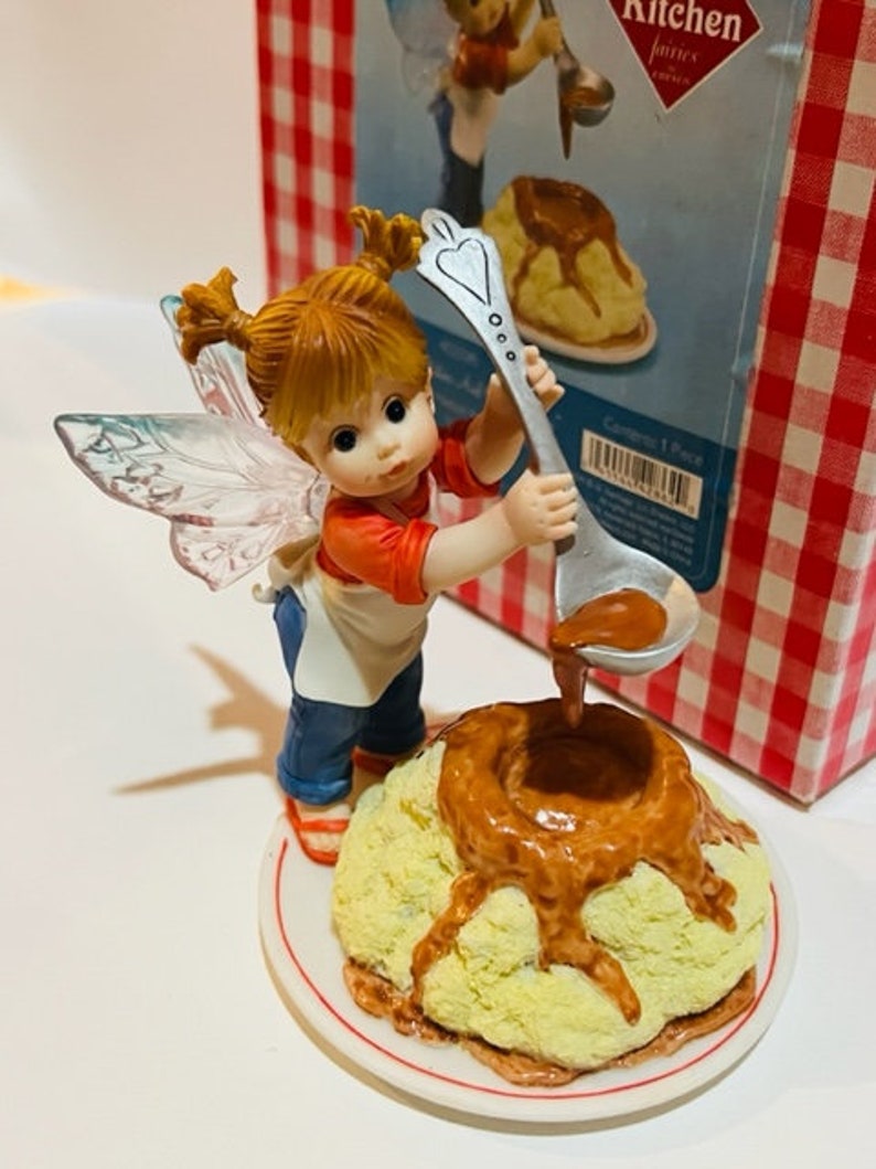 My Little Kitchen Fairies Figurine Pixie Fairy Enesco Mashed Potatoes ...