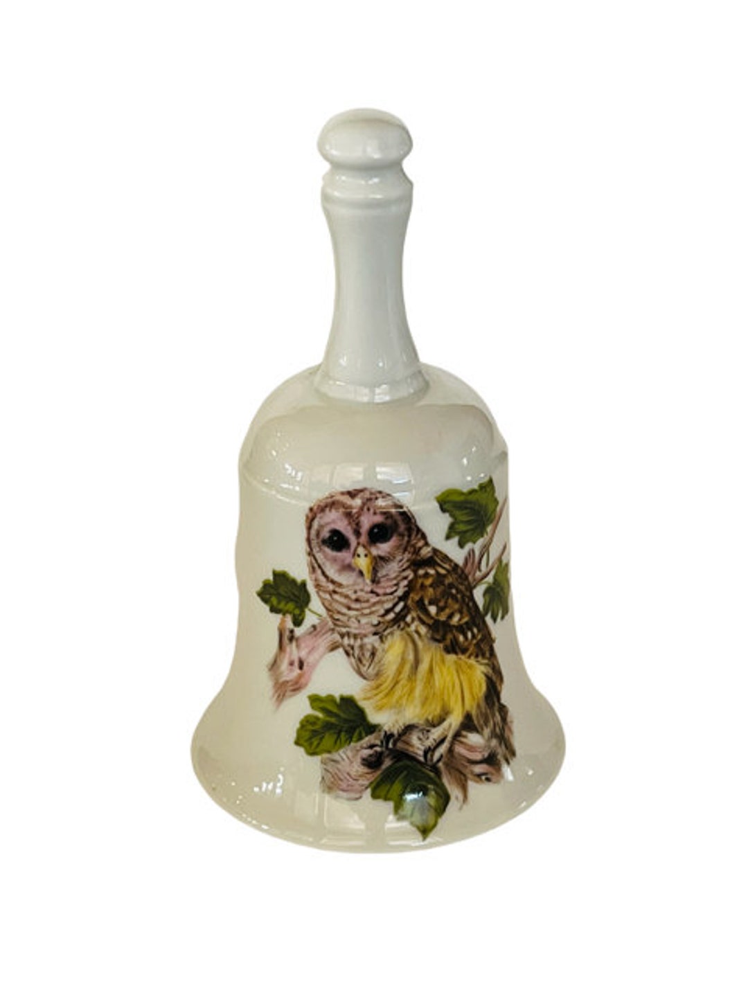 Goebel Bell Owl Figurine Vtg Bavaria Barred Varia West Germany Antique ...