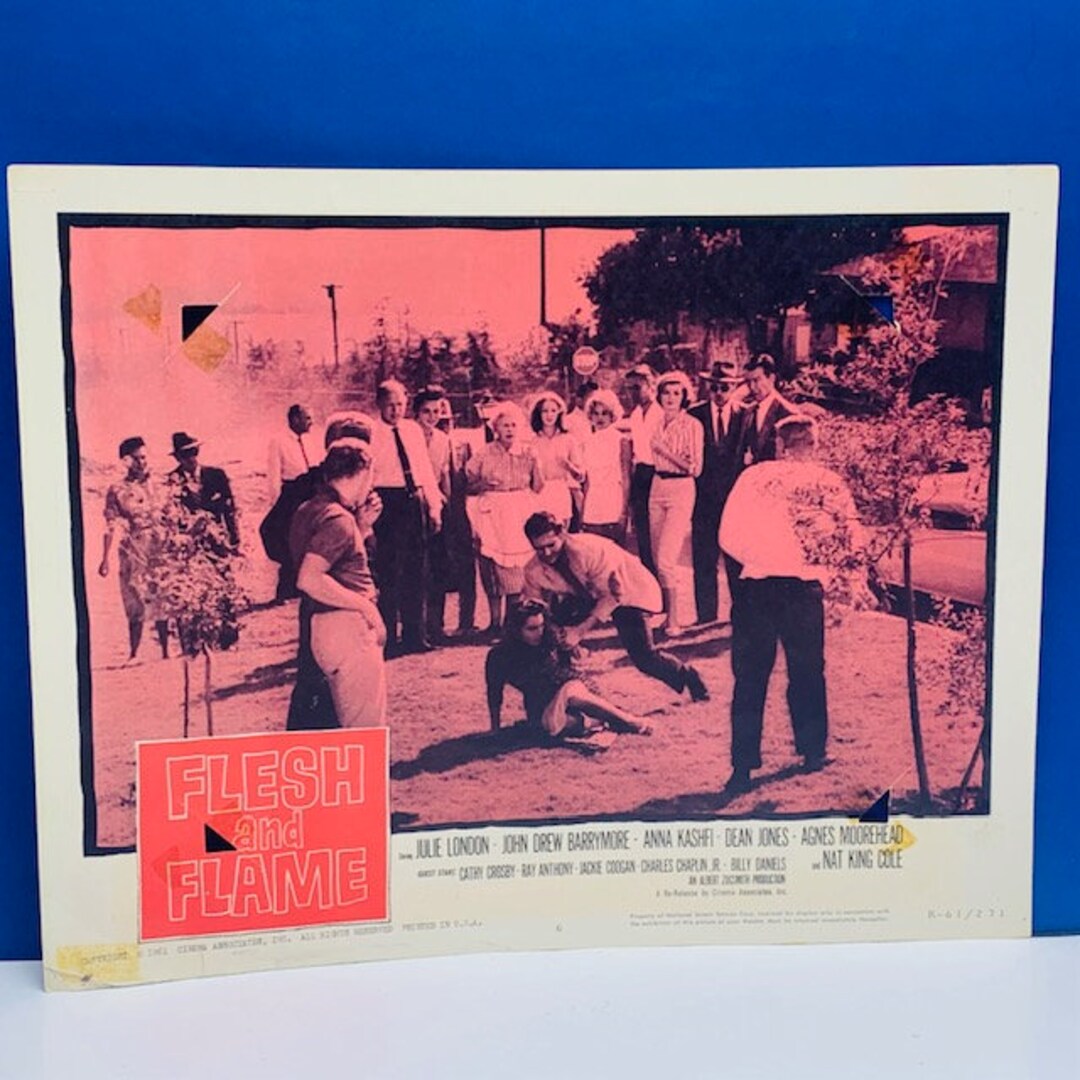 LOBBY CARD POSTER Vintage 1961 Movie Theater Theatre Memorabilia 14X11 ...