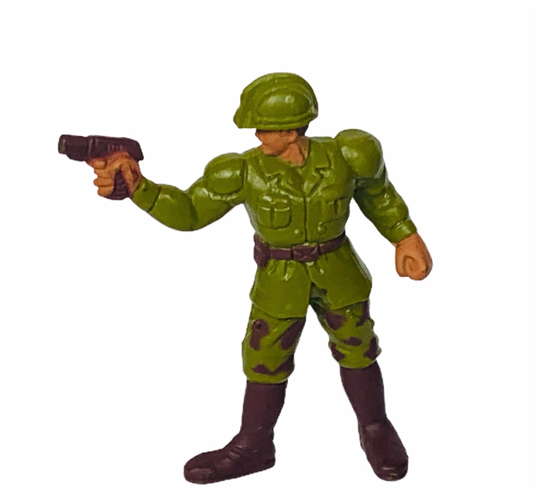 GUTS! ACTION FIGURE Mattel Vintage Retro Vtg Pop Culture Military 1986 ...