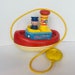 FISHER PRICE VINTAGE 1960s Pull Pretend Play Antique Tuggy Tooter Ship ...