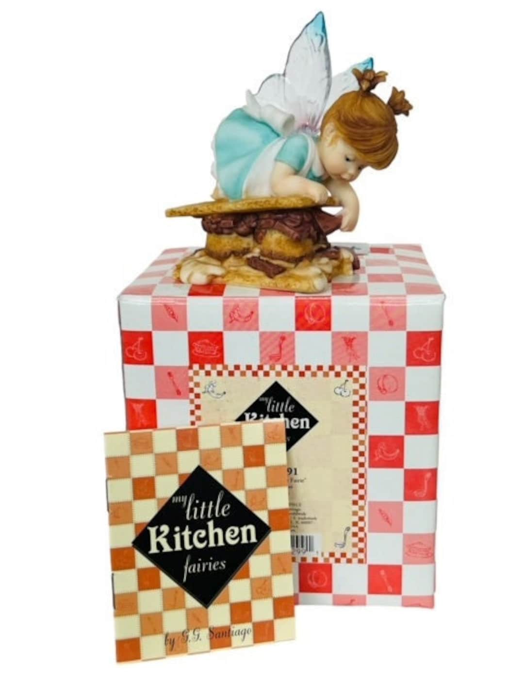 My Little Kitchen Fairies Figurine Fairy Enesco NIB Smores Expert Pixie ...