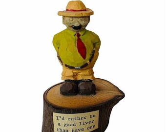 Fat Man Sculpture - Etsy