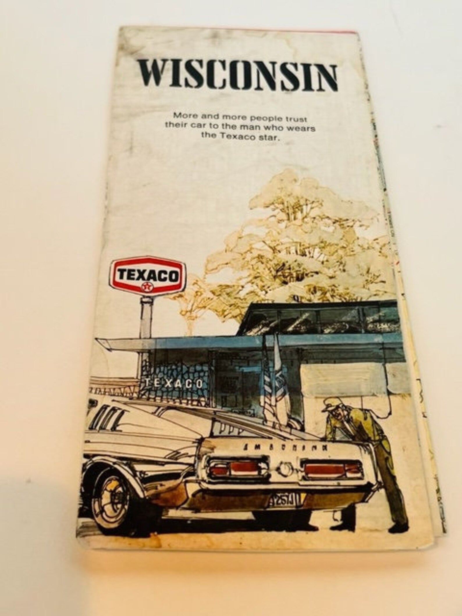 Texaco Star Vintage Road Map 1960s to 1970s Gas Station Oil - Etsy