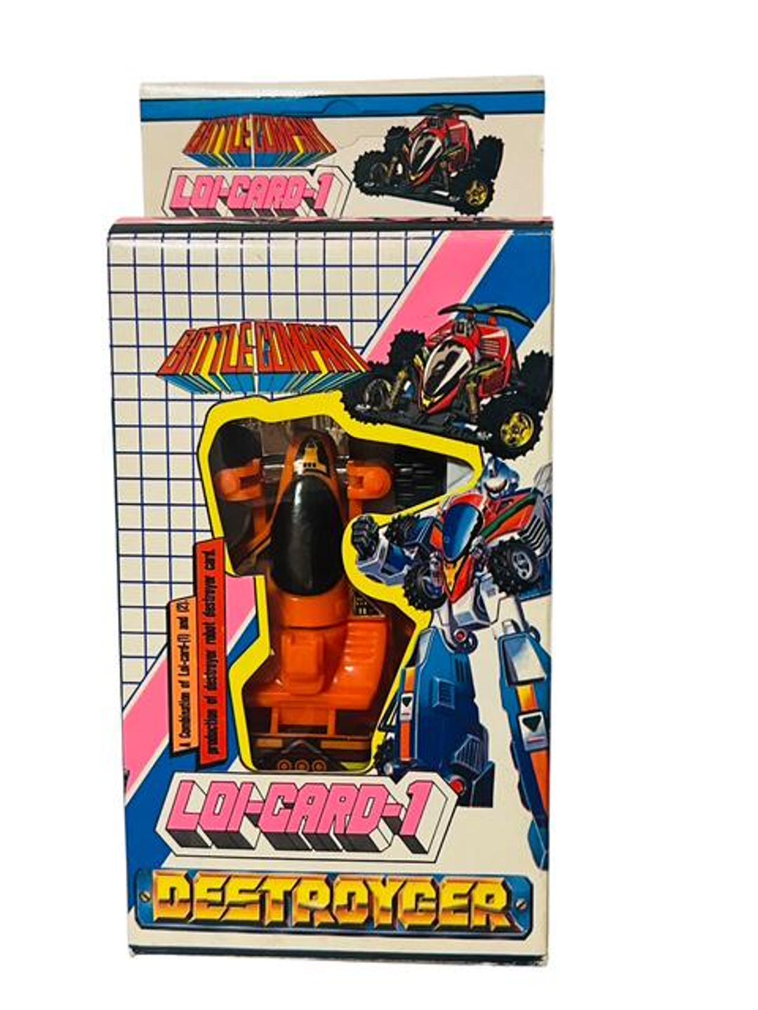 Battle Company Loi Card Destroyer Taiwan Transformers Figure Gobot ...