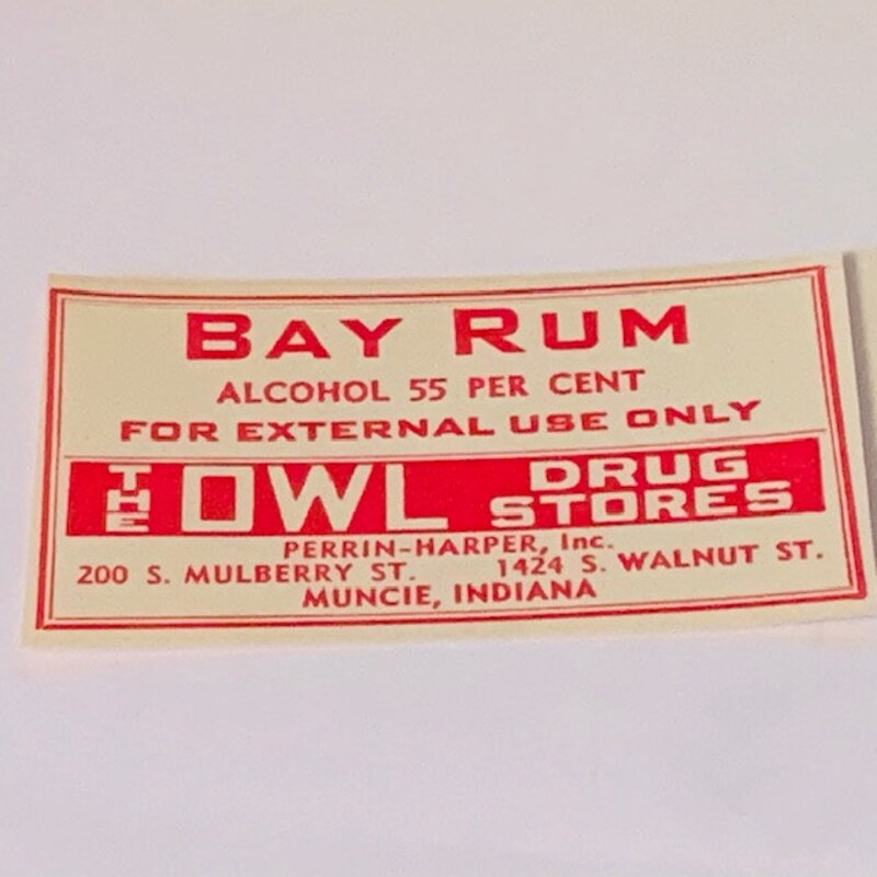 Red Rum Sticker - Etsy