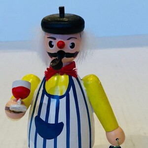 OTTO MERTENS SMOKER West Germany Hand Carved Wood Wooden Nutcracker ...