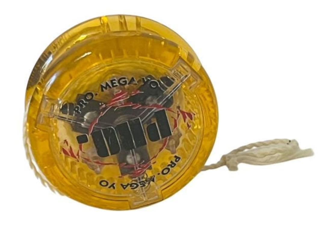 Pro Mega Imperial Yoyo Vtg Retro Toy Yo Duncan Tournament Yo-yo Orange ...