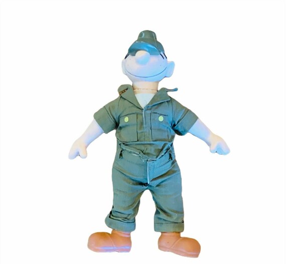 Beetle Bailey Plush 1987 KFS Stuffed Animal Army Cartoon Toy | Etsy