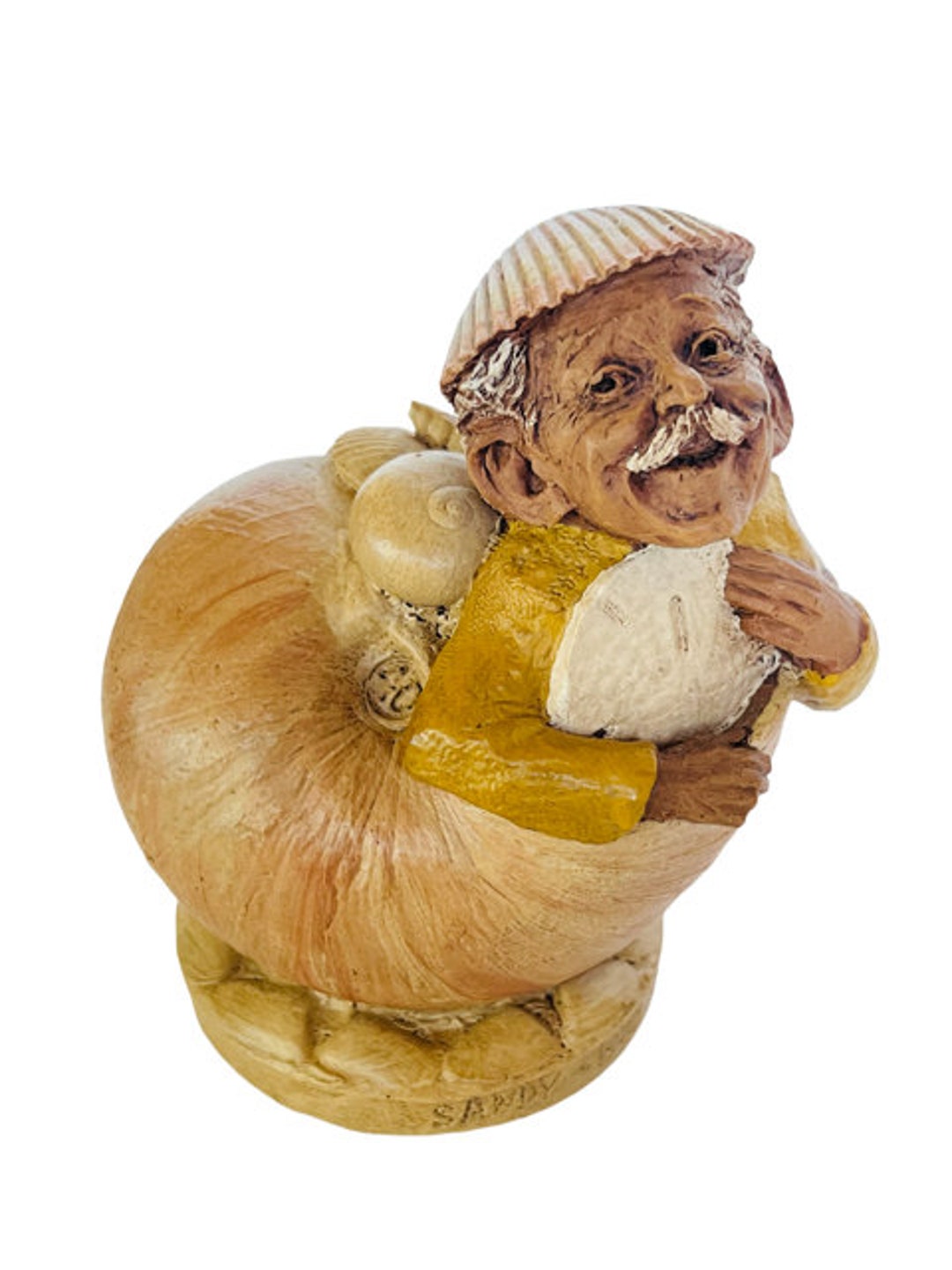 Tom Clark Figurine Gnome Signed Sculpture Cairn Sandy Seashell Sand ...