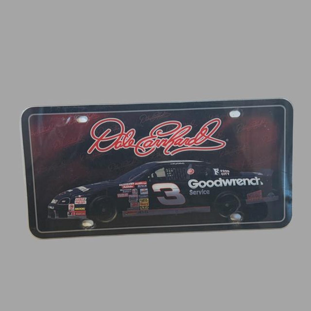 Dale Earnhardt Jr License Plate Cover SEALED Nascar Racing Memorabilia ...