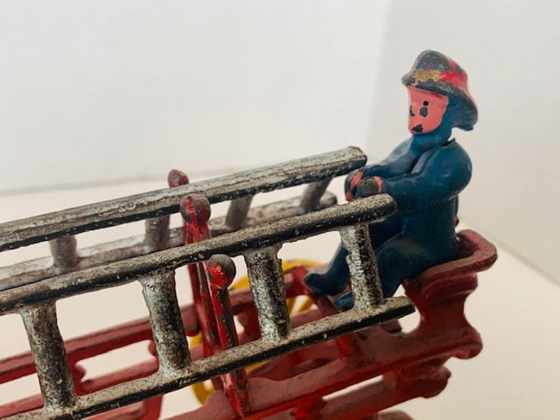 Cast Iron Antique Toy People Soldier Firemen Fireman Fire - Etsy