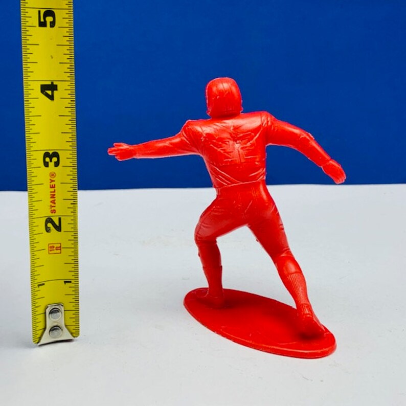 LOUIS MARX FOOTBALL 1969 Vintage Plastic Molded Action Figure ...