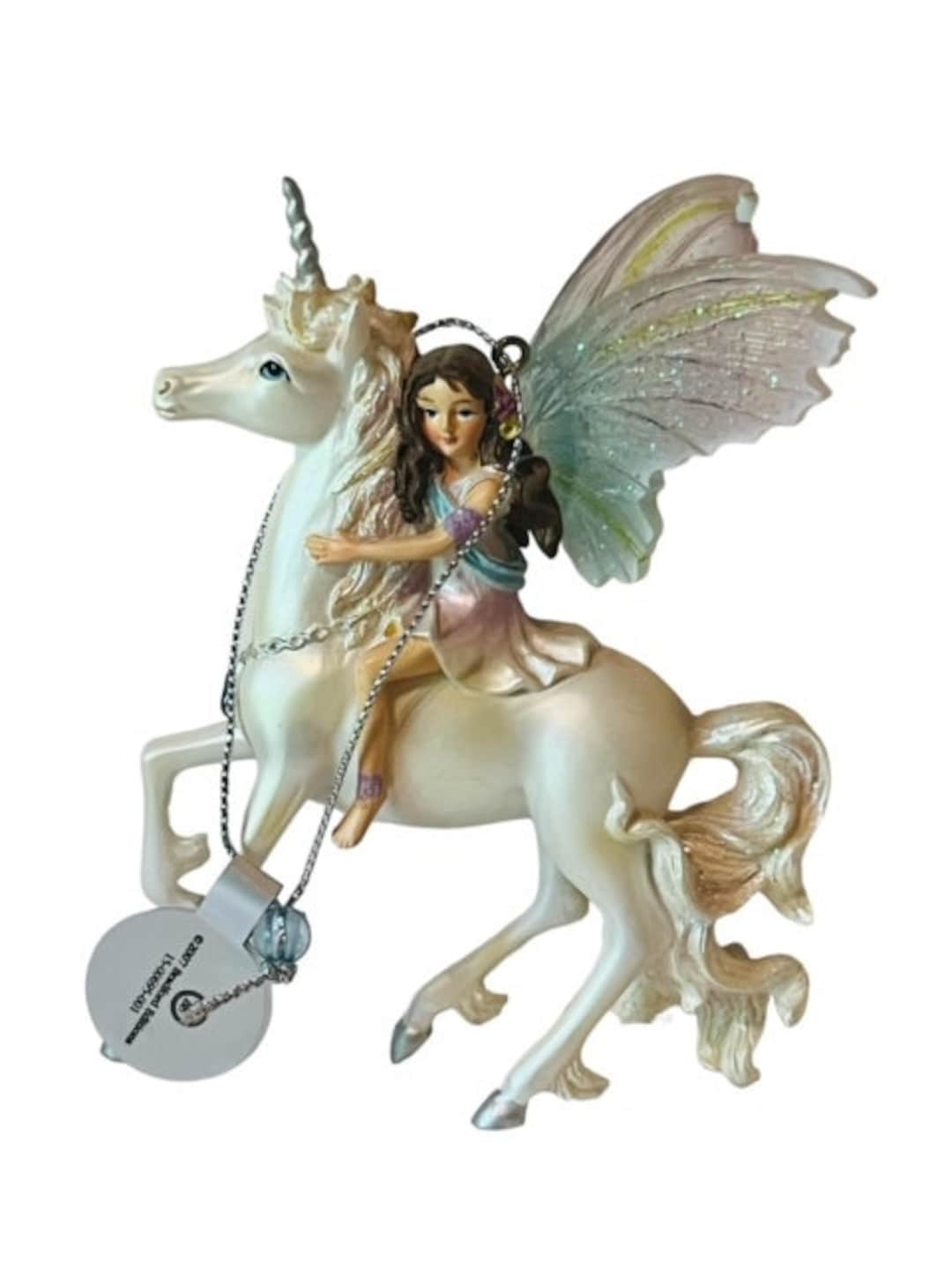 Pegasus Christmas Ornament Fairy Bradford Exchange Enchanted Unicorn ...