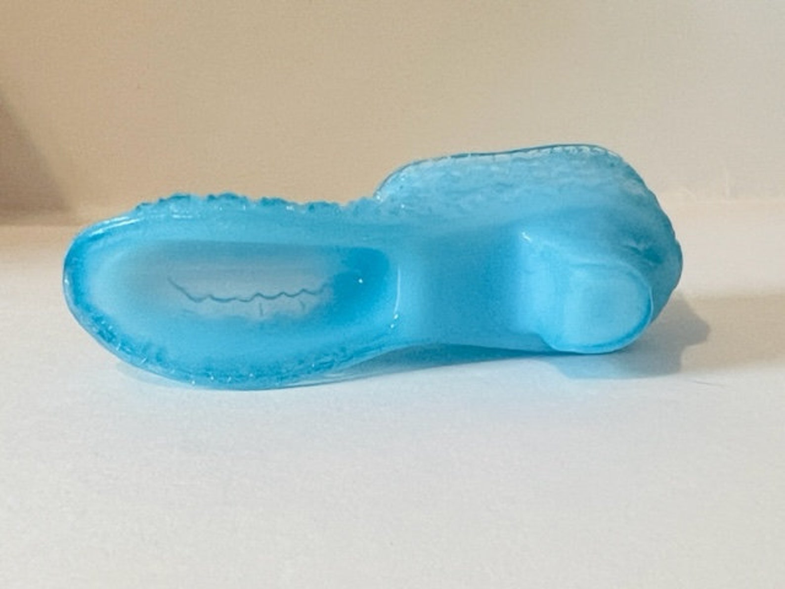 Fenton Glass Boot Shoe Heel Slipper Figurine Boyds Westmoreland Milk ...