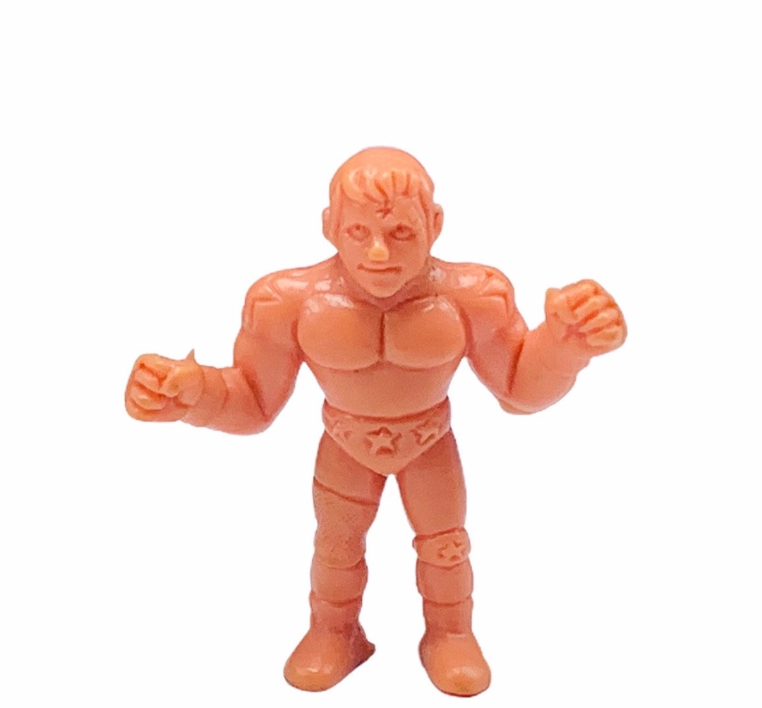 M.U.S.C.L.E. MEN MATTEL Vtg 1980s Muscle Miniature Flesh Colored Toy ...