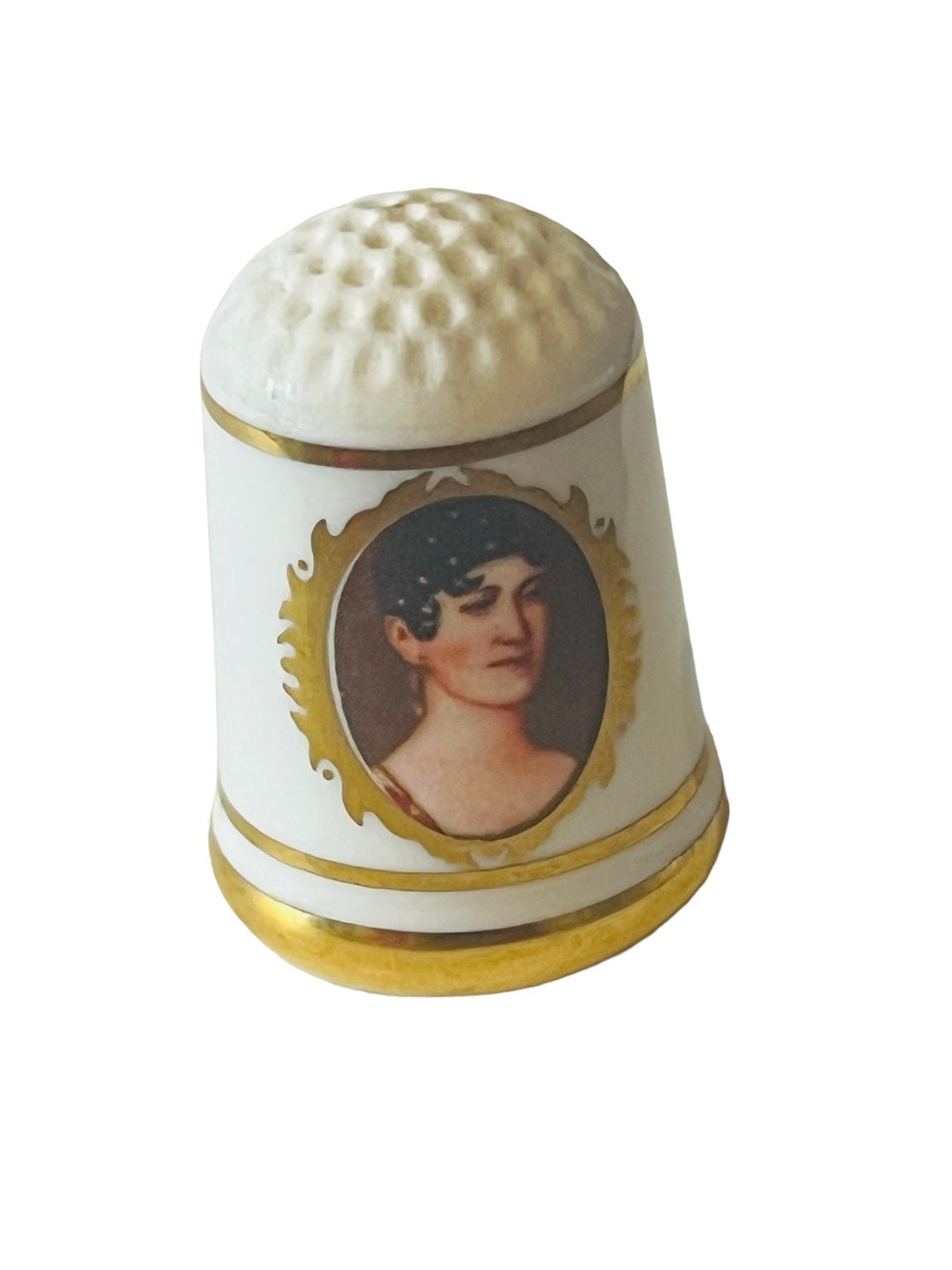 Franklin Mint Thimble First Ladies Lady President Elizabeth Monroe ...