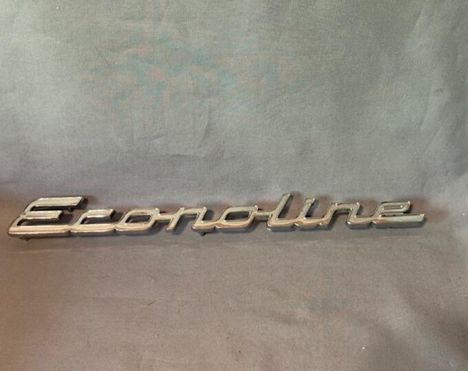 Vintage Classic Car Badge Emblem Hood Ornament 1974 Econoline 12" Ford ...