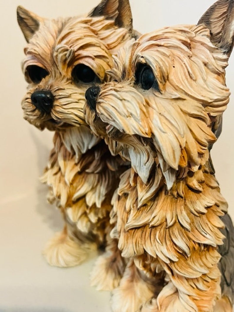 Yorkshire Terrier Yorkie Figurine Puppy Dog Danbury Mint - Etsy