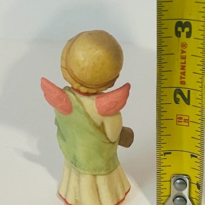 Anri Ferrandiz Italy Hand Carved Figurine Vtg Signed Angel Shofar ...