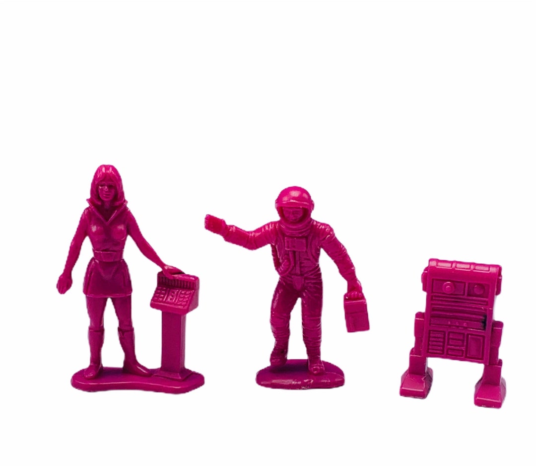 TIM-MEE FIGURES 1970s Vintage Timmee Space Toys Galaxy Laser Team Tim ...