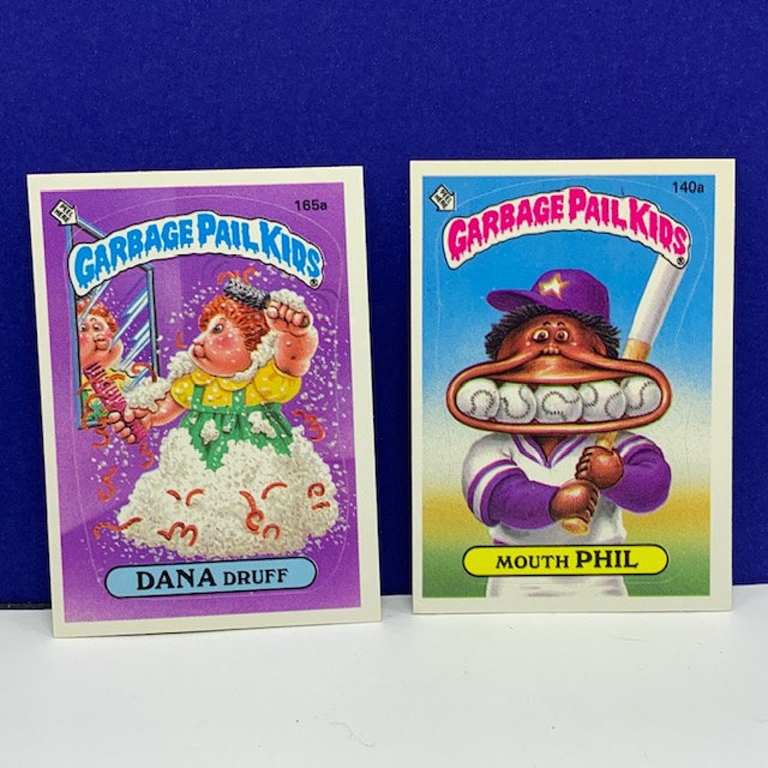 GARBAGE PAIL KID Vintage Trading Card Game Puzzle Topps Advertising ...