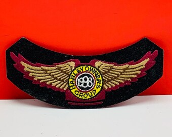 Harley Hog Patch - Etsy