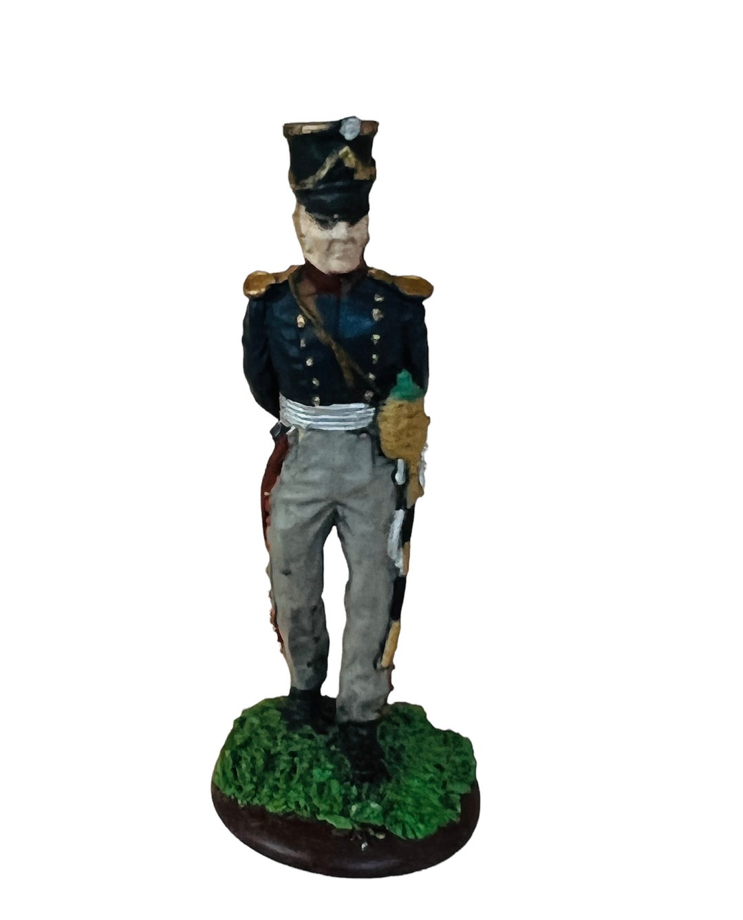 Franklin Mint Waterloo Regiment Vtg Toy Soldier 1979 Lieutenant ...