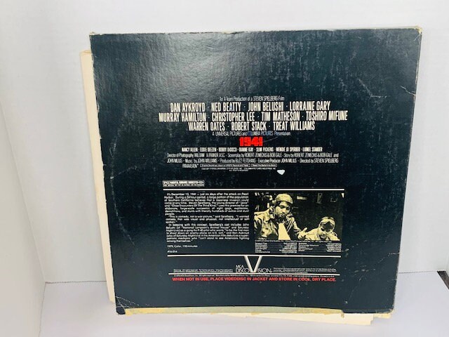 LASER DISC VINTAGE Movie Laserdiscs Electronic 12 Inch 12" Original ...