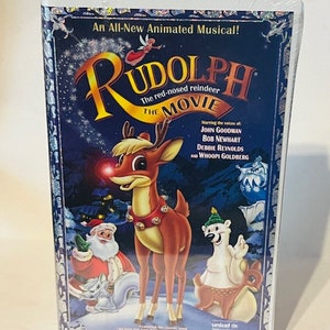 Rudolph Red Nosed Reindeer VHS Movie SEALED 1998 Collector Musical ...